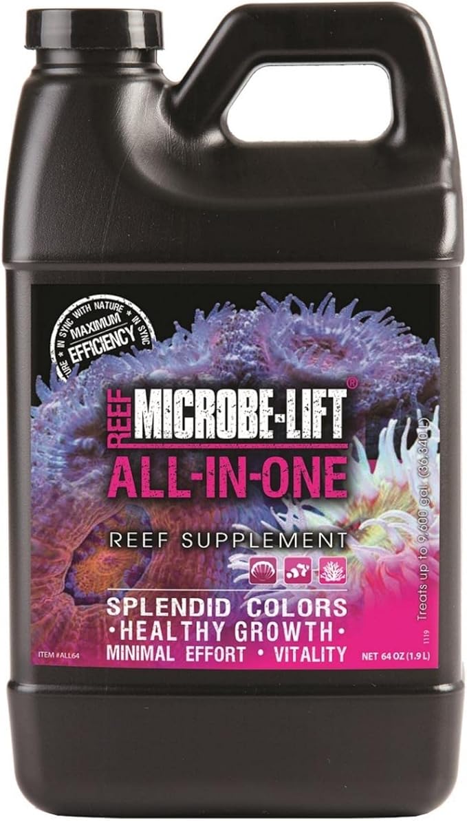 MICROBE-LIFT All-in-One Master Reef Supplement for Reef Environment Ma ...